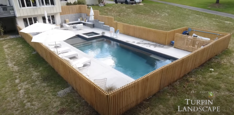 Ultimate 40 Fiberglass Swimming Pool in Malvern PA