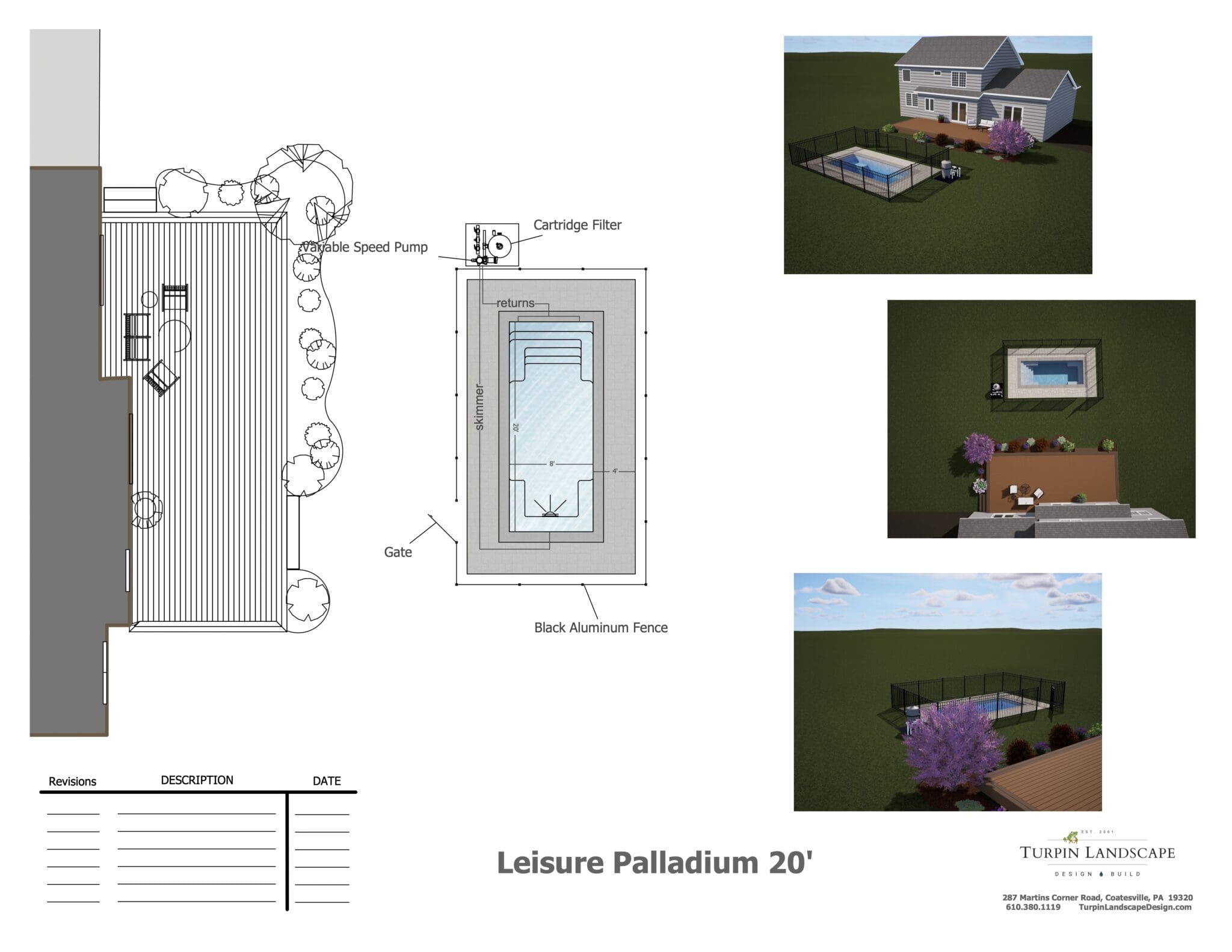 Leisure's Palladium Plunge: A 20' Fiberglass Pool for under 100K